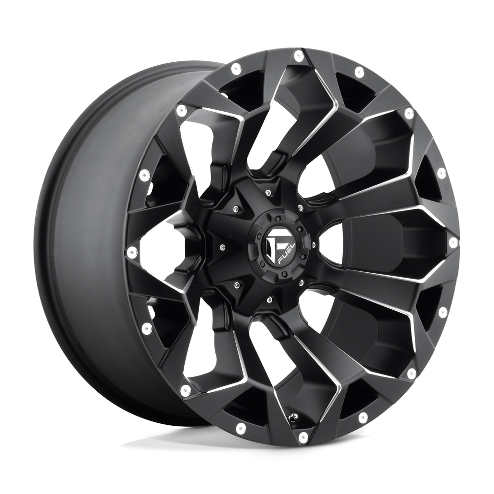 FUEL D546 ASSAULT Matte Black Milled 20X9 8X180 (BS 5.79) CB 124.20 ...