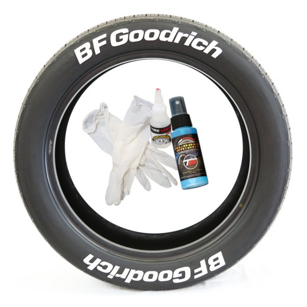 BF GOODRICH tire stickers - TIRE STICKERS - Dækimporten v. Martin Boye