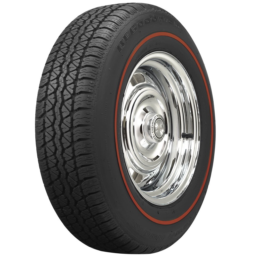 205/70-14 BF Goodrich Silvertown Radials REDLINE 3/8" DUAL 93S ...