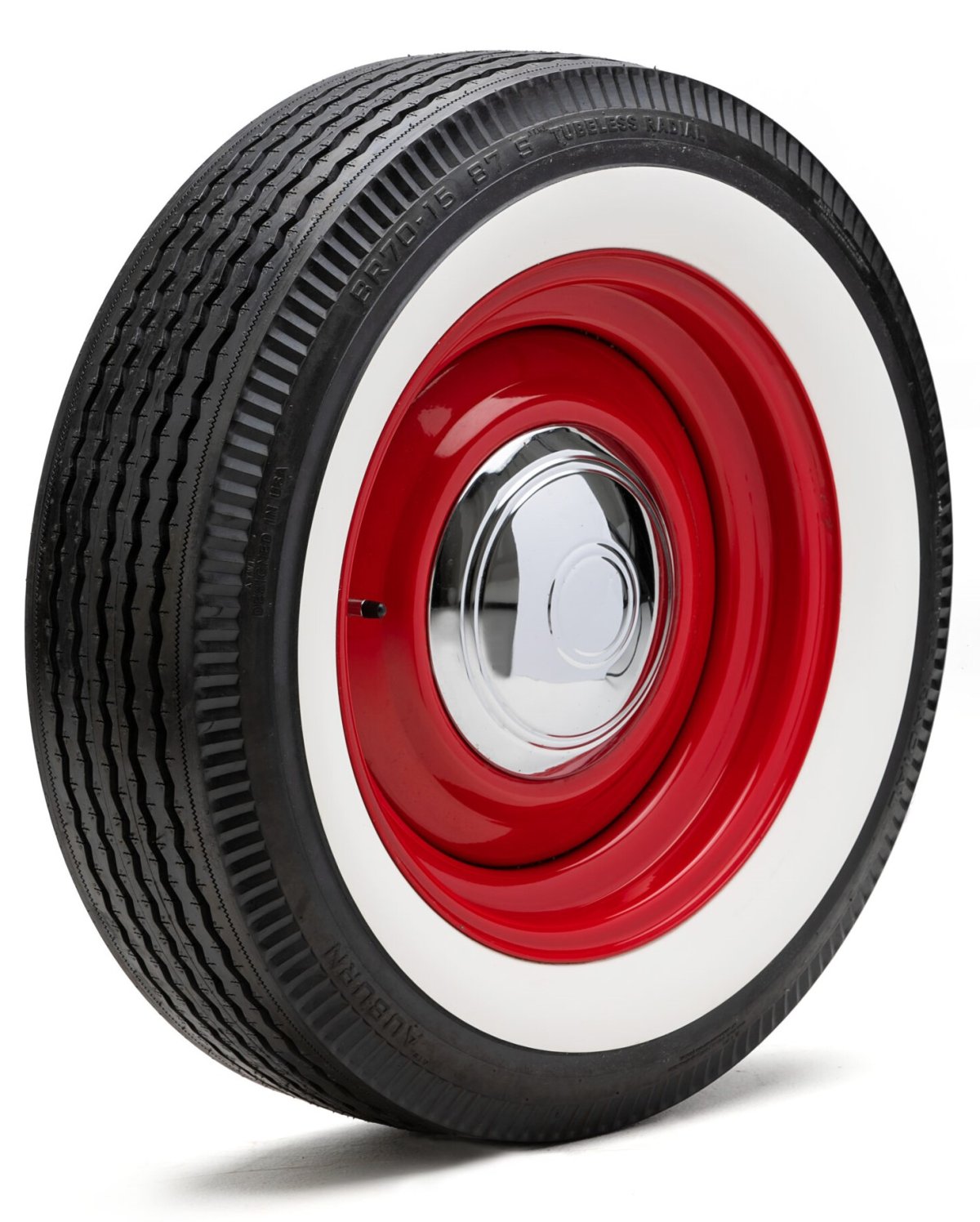 700-16 AUBURN DELUXE White Wall 3,75" - Diagonal tires - Dækimporten v ...