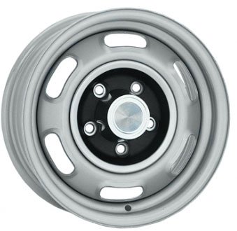 AMERICAN STEEL WHEEL PONTIAC RALLYE 1 SILVER Silver 7x14 , ET=0, BS=4. ...