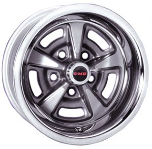 AMERICAN STEEL WHEEL PONTIAC RALLYE 2 SILVER Silver 7x15 , ET=0, BS=4 ...