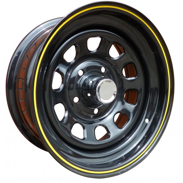 NASCAR V2 Steel Wheel 7x15 , ET=0, 5x114.3 - 5x114.3 / 5x4,5" Ford ...