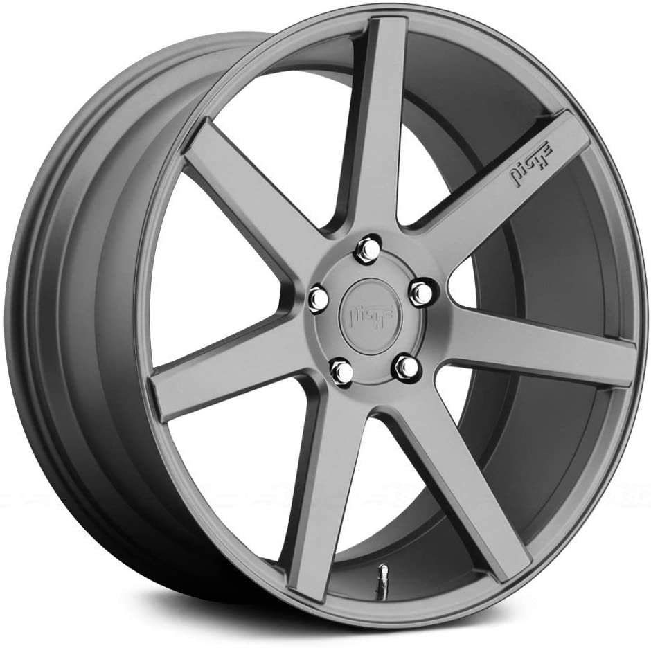 Niche M148 Verona Antrazite 9x20 + 10x20 med dæk - 5x114.3 - New ...