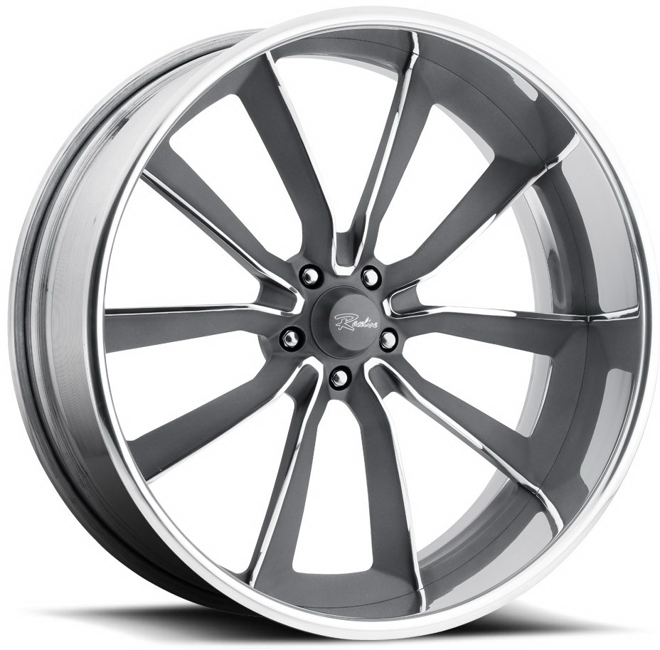 RACELINE NITRO Two Piece Billet Wheel 10x22 , ET=0, 5x127 - 5x127 New ...