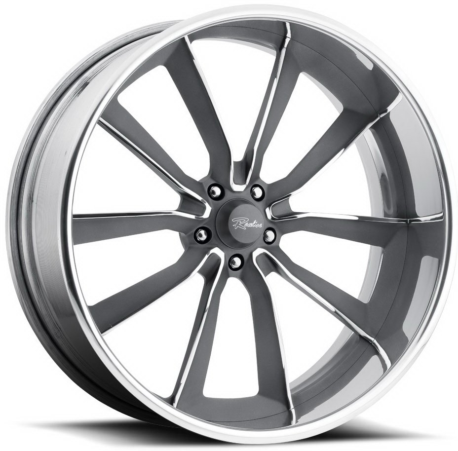 RACELINE NITRO Two Piece Billet Wheel 10x22 , ET=0, 5x127 - 5x127 New ...